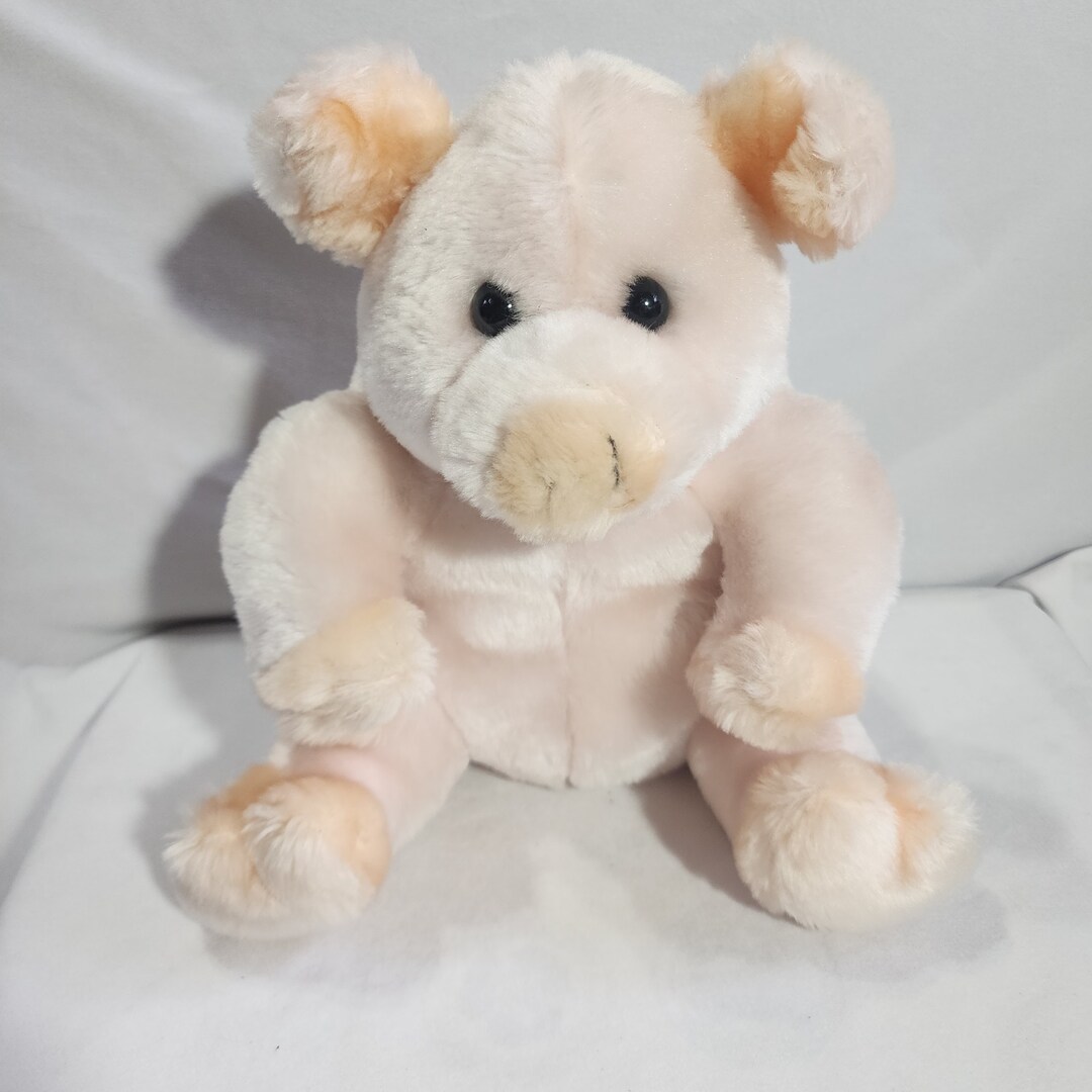 Kellytoy Pink Pig Plush Animal Stuffed Soft Cuddly Toy Large 11 Vintage ...