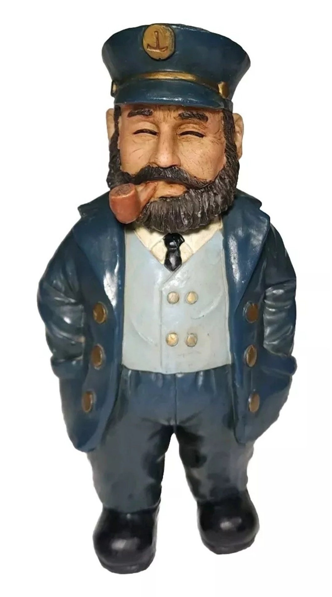 Vtg Sailor Boat Captain Seaman Troller Fishing Man Guy 11 Sailing ...