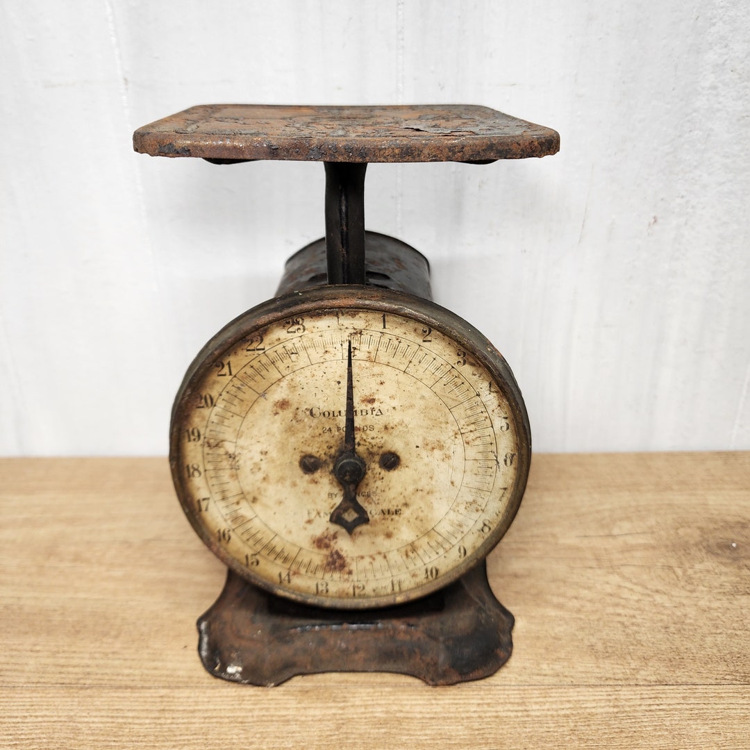 Vintage COLUMBIA Family SCALE JGW Campbell Butler Pa Pennsylvania 24 ...