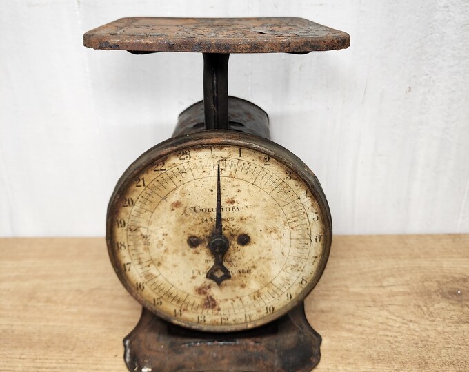 Vintage COLUMBIA Family SCALE JGW Campbell Butler Pa Pennsylvania 24 ...
