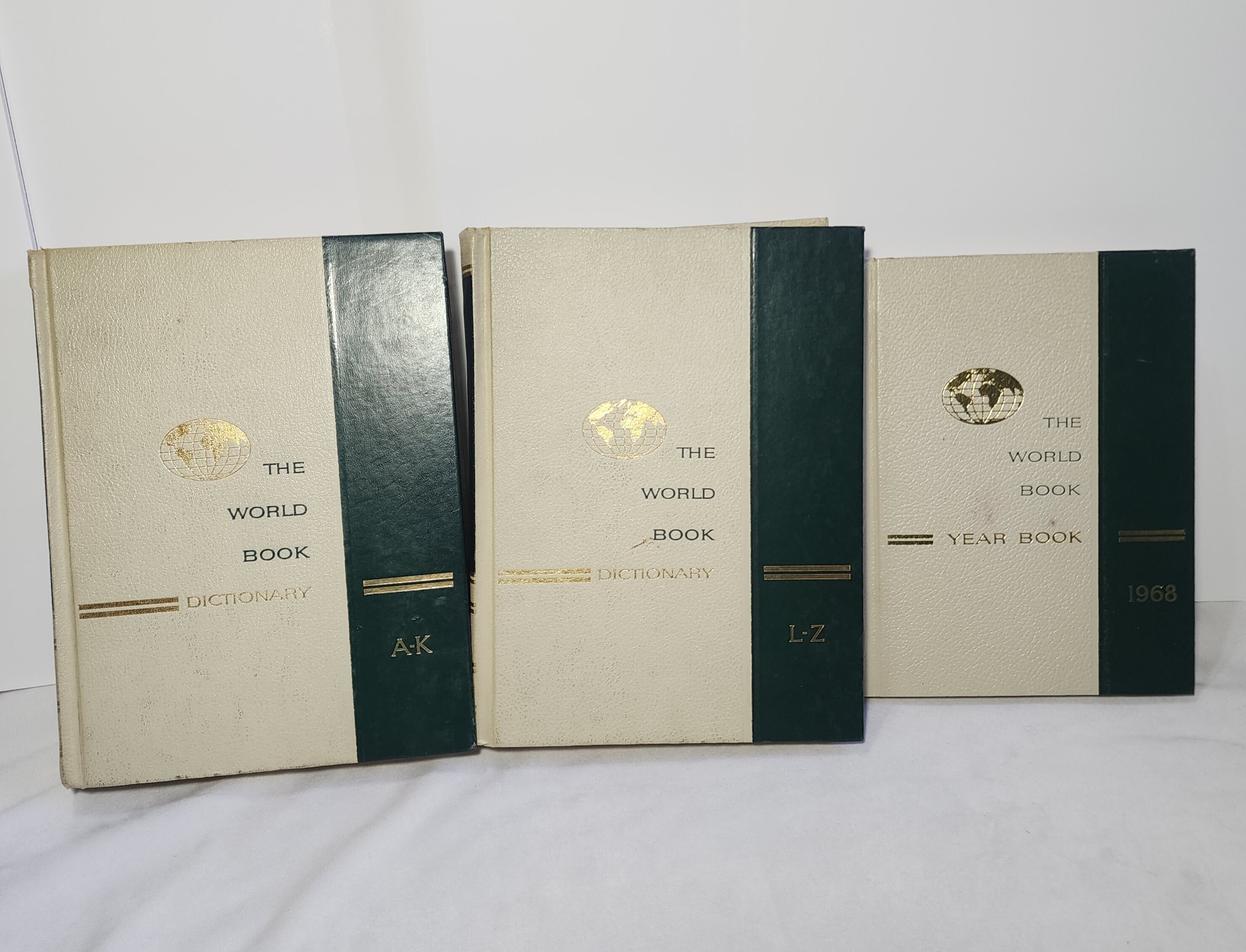 VTG 1967 the World Book Dictionary Encyclopedia Set of 3 A-K - Etsy