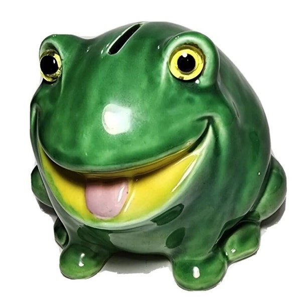 Frog Coin Bank - Etsy