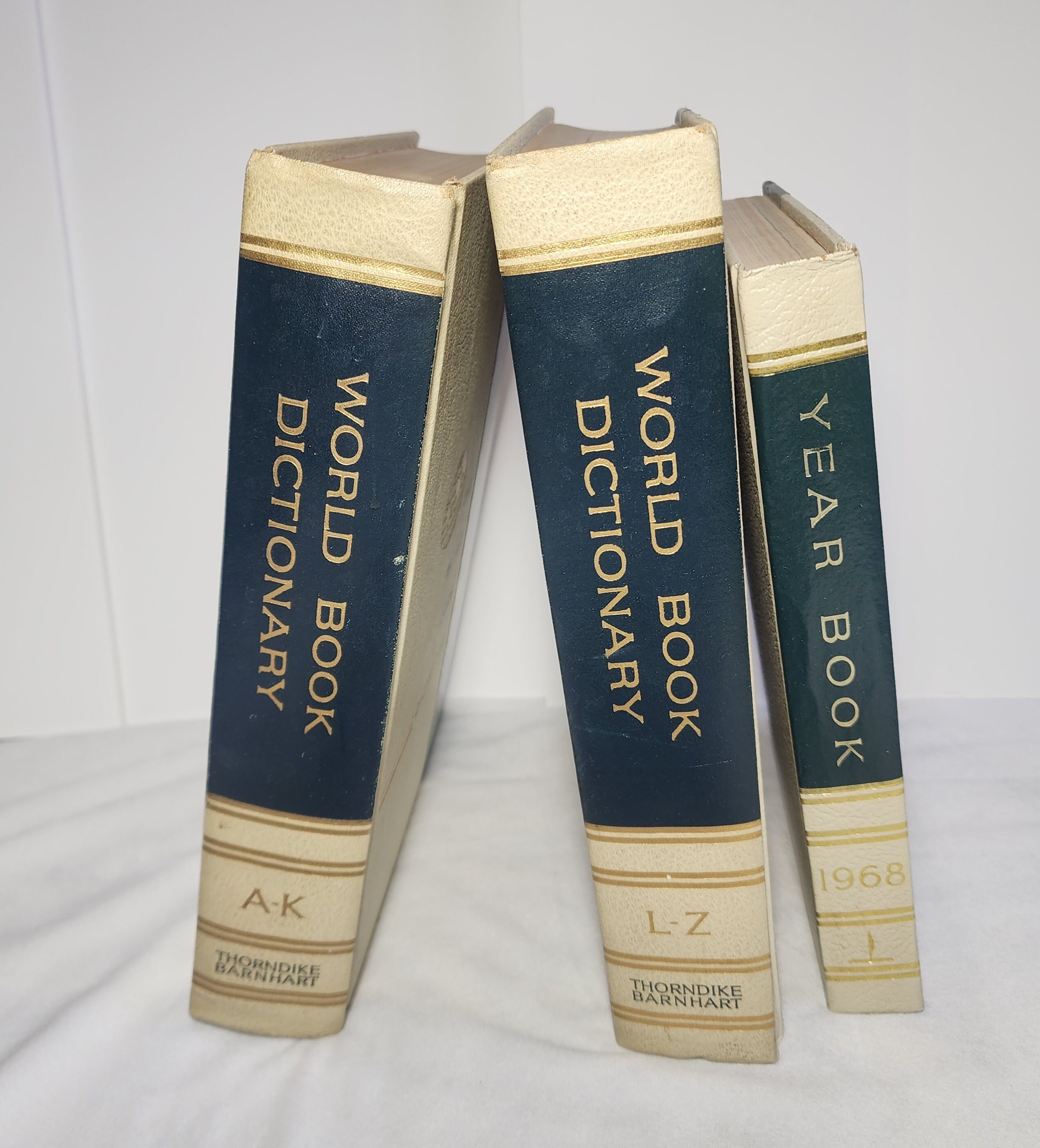 VTG 1967 the World Book Dictionary Encyclopedia Set of 3 A-K - Etsy