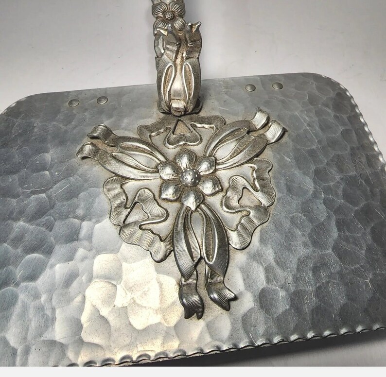 Vintage Silent Butler Wrought Iron Creations Rod 28 Flowers - Etsy