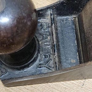 Antique Stanley Bailey No. 3 Type Smooth Hand Plane Wood Apr 19 10 Logo ...