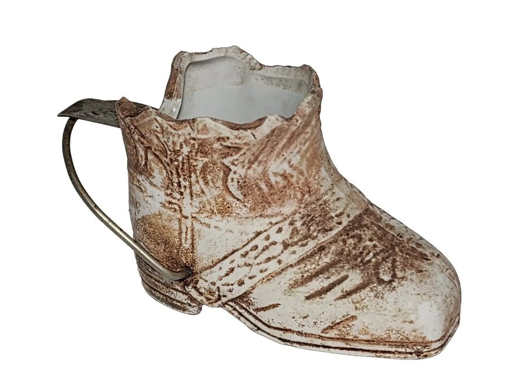Vintage Western Boot Personal Cigarette Smoker Ashtray Cowboy Rodeo ...