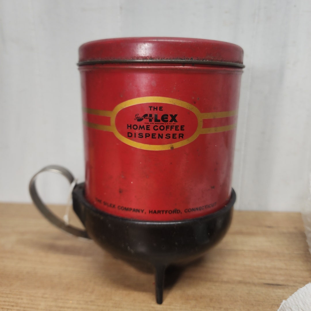 Vintage Silex Home Coffee Dispenser Ground Beans MCM Retro Kitchen Decor USA - Etsy