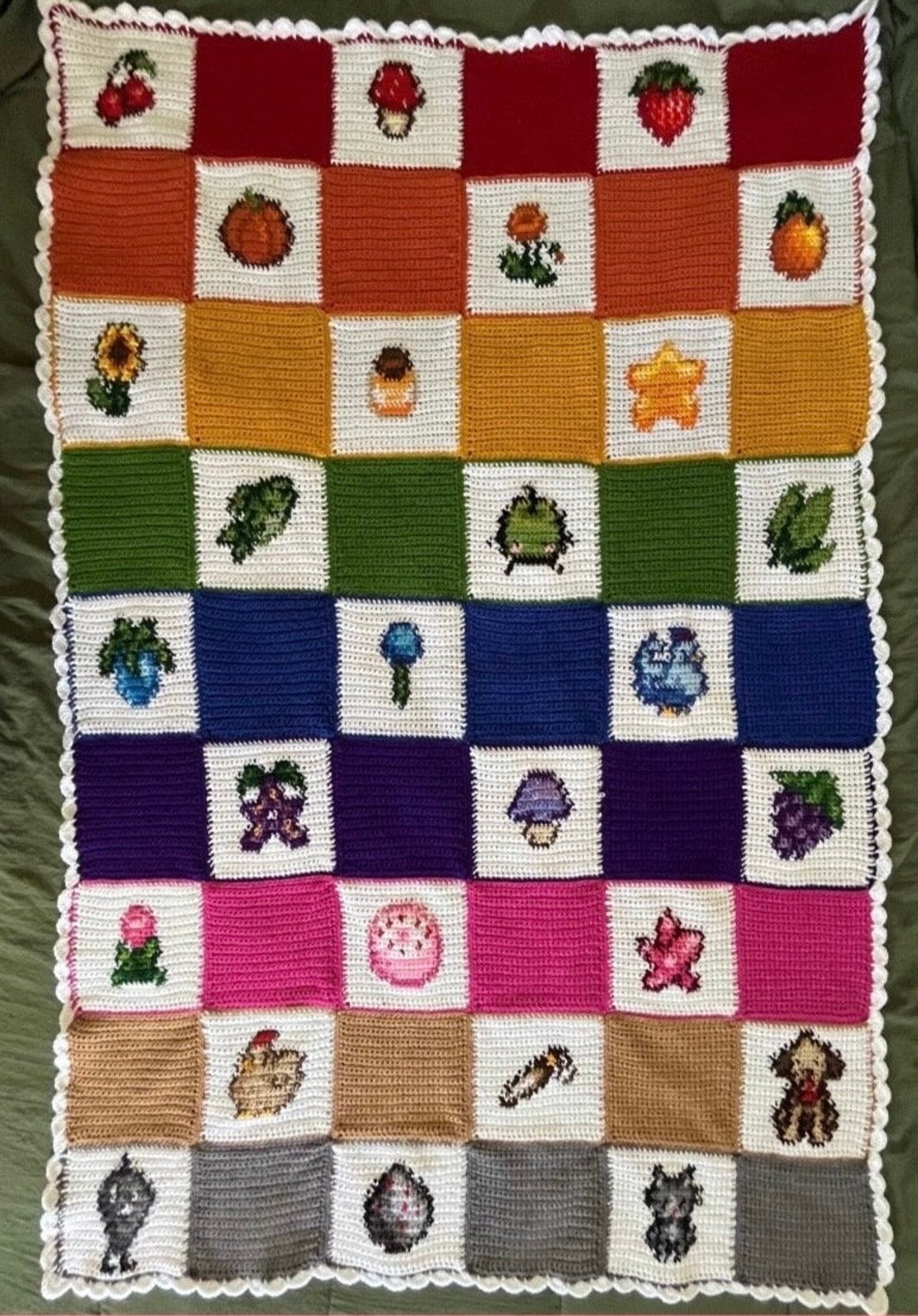 Crochet Stardew Valley Blanket pattern - Etsy UK