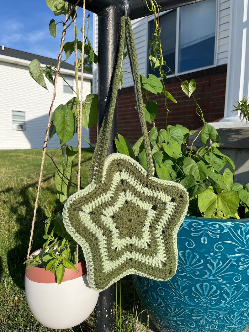 Hand Crocheted Star Bag - Etsy