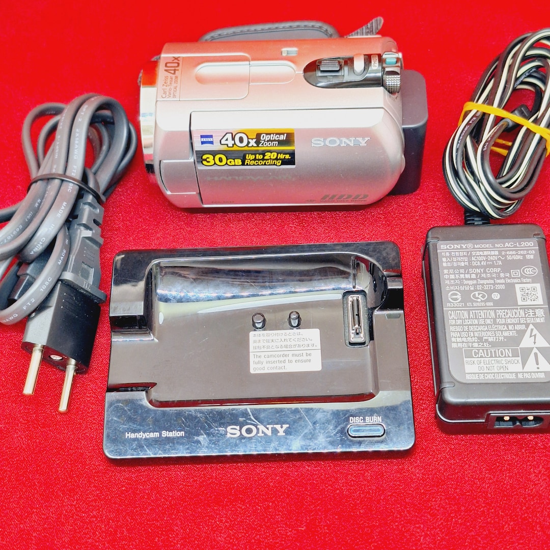 Sony Handycam DCR-SR42 30GB HDD Digital Camcorder Camera - Etsy