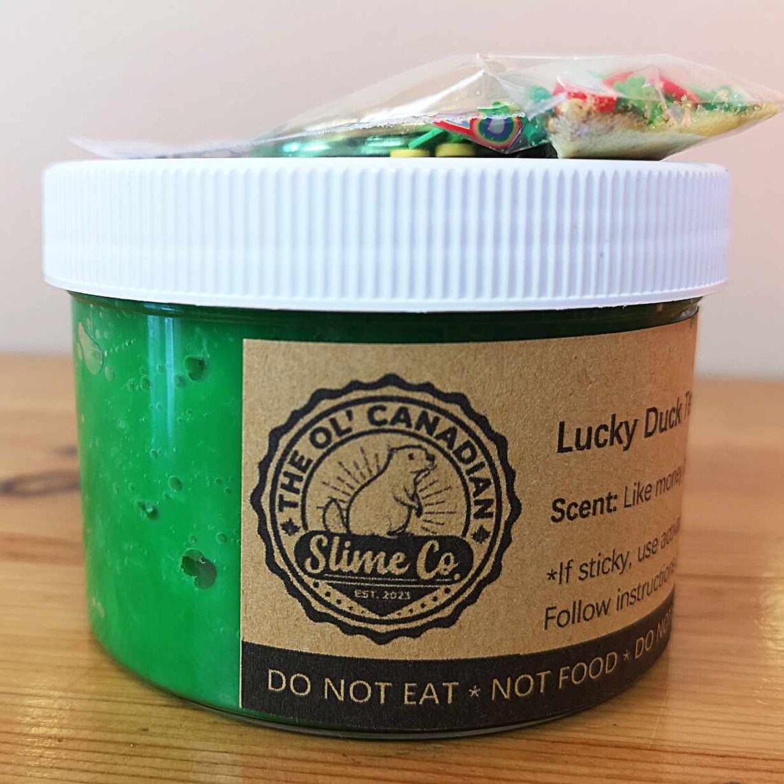 Lucky Duck Textured Gloss Slime - Etsy