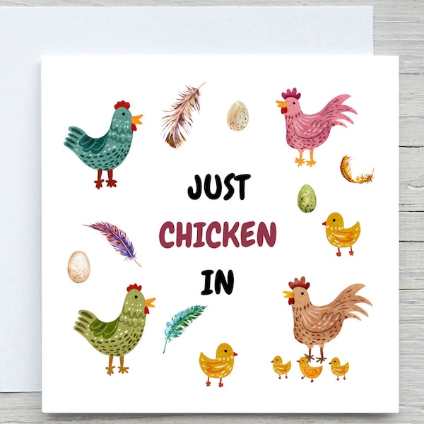 Thinking of You Card - Etsy