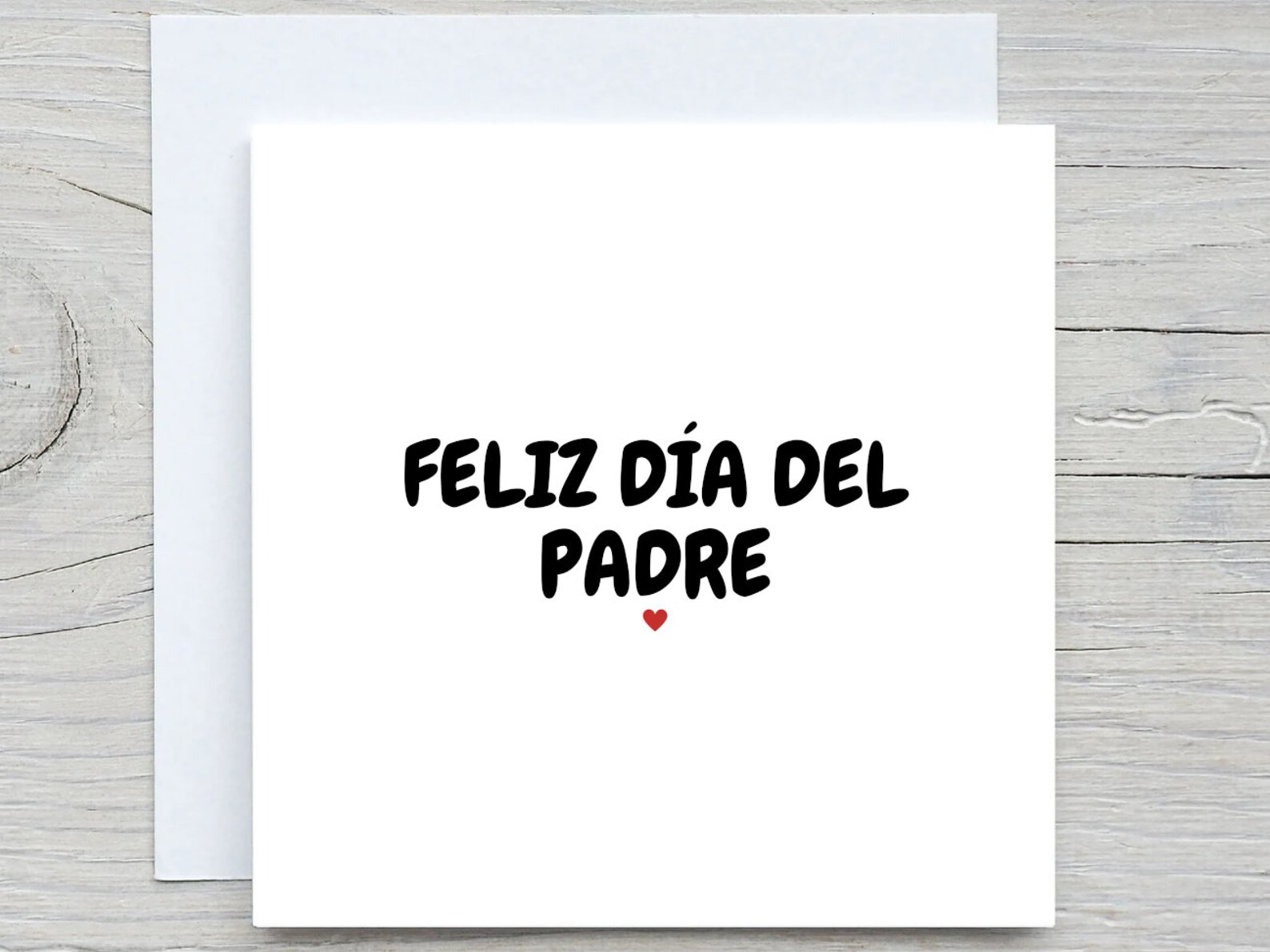 Feliz Día Del Padre, Fathers Day Card, Spanish Card, for Daddy Card ...