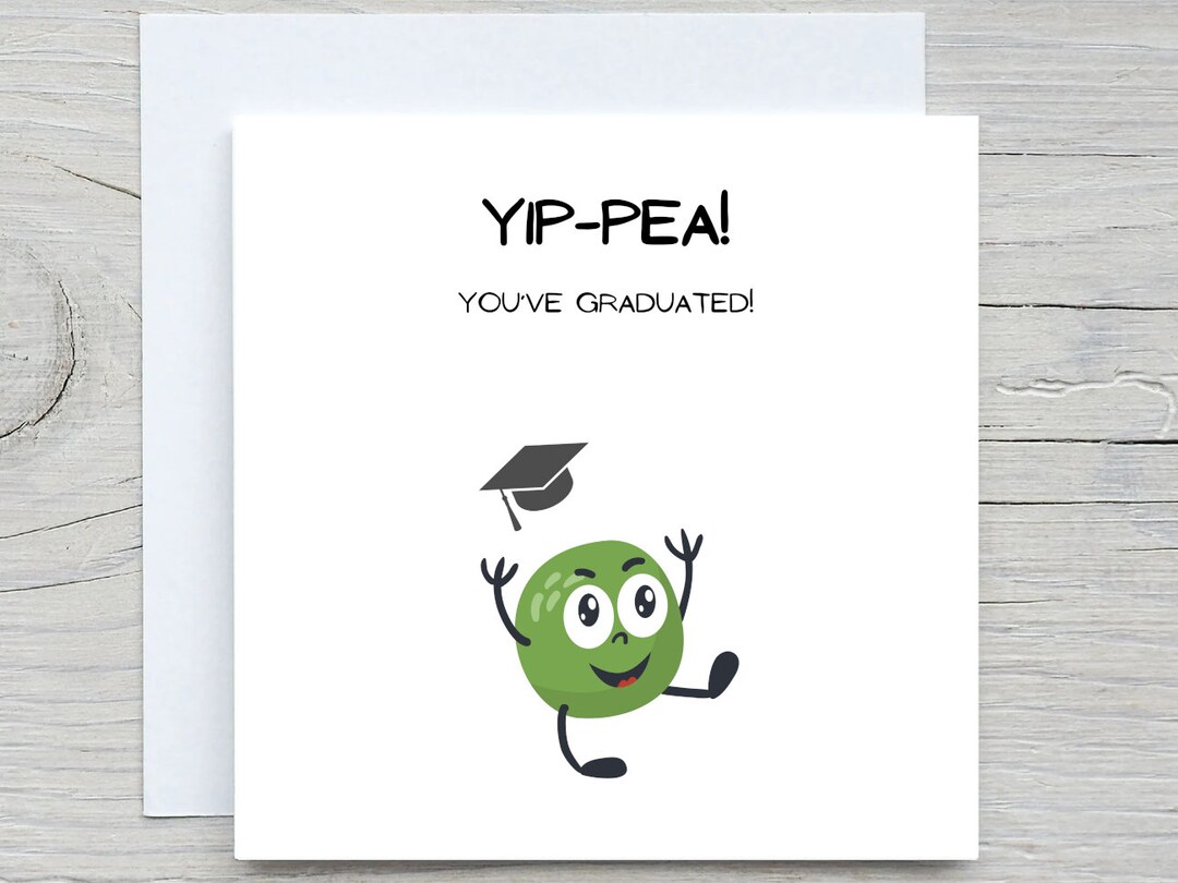 Graduation Card, Personalised Card, Funny Graduation Card, Graduation ...
