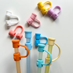 Minimalist Straw Topper, Cup Accessories, Personalized Straw Cover ...