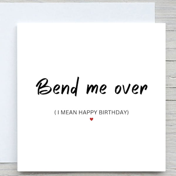 Bend Over Boyfriend - Etsy