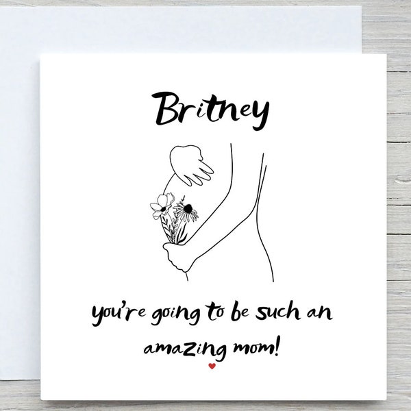 Pregnancy Card - Etsy