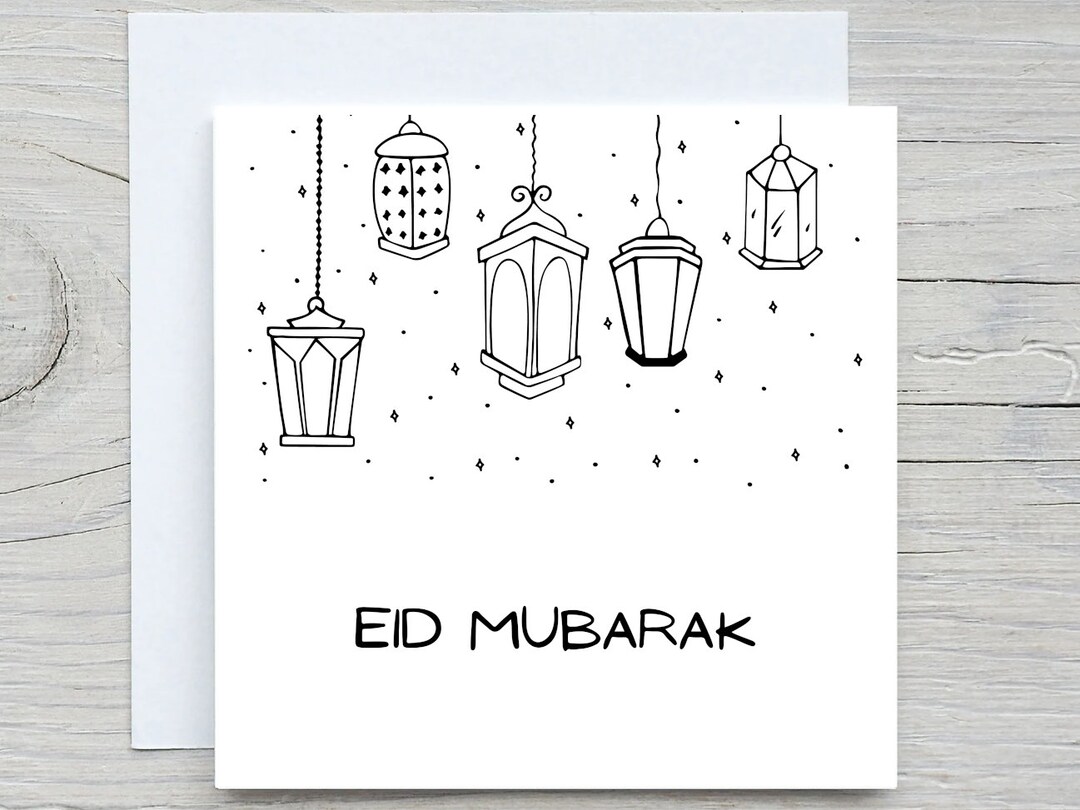 Personalised Eid Card, Eid Card, Ramadan Card, Eid Al Fitr Card, Eid Al ...