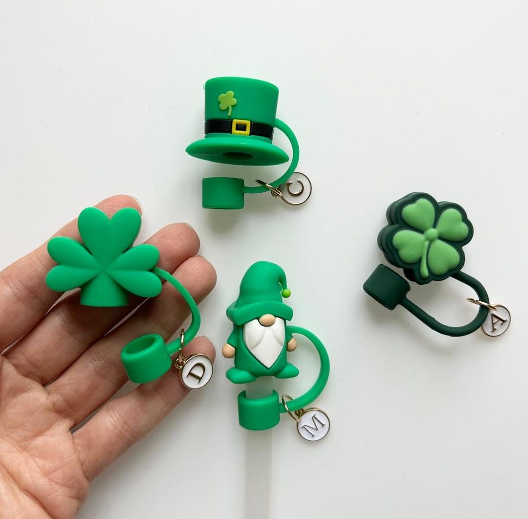 Custom Stanley Straw Cover, Saint Patricks Straw Cap, Cute Straw Topper ...