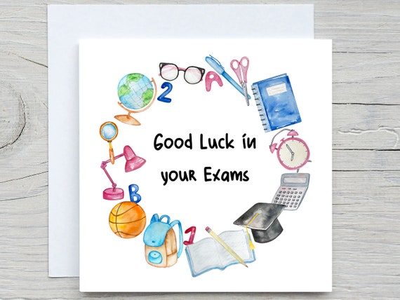 Good Luck For Final Exams Greetings