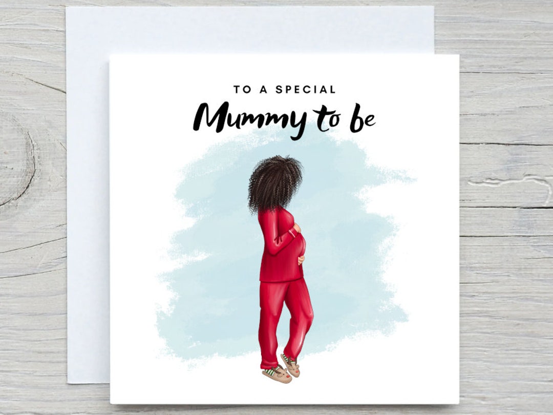 Personalised Pregnancy Card, Mommy to Be Card, Mummy to Be Card ...