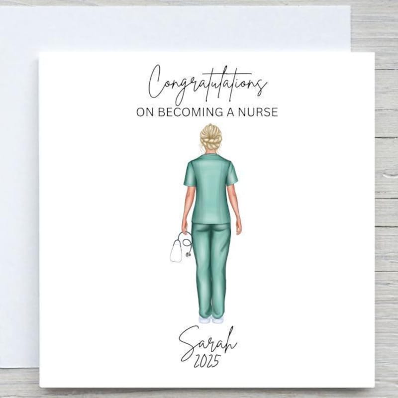 Nurse Graduation Card - Etsy