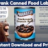 Prank Canned Food Label, Prank Gift, Office Prank, Gag Gift, April ...