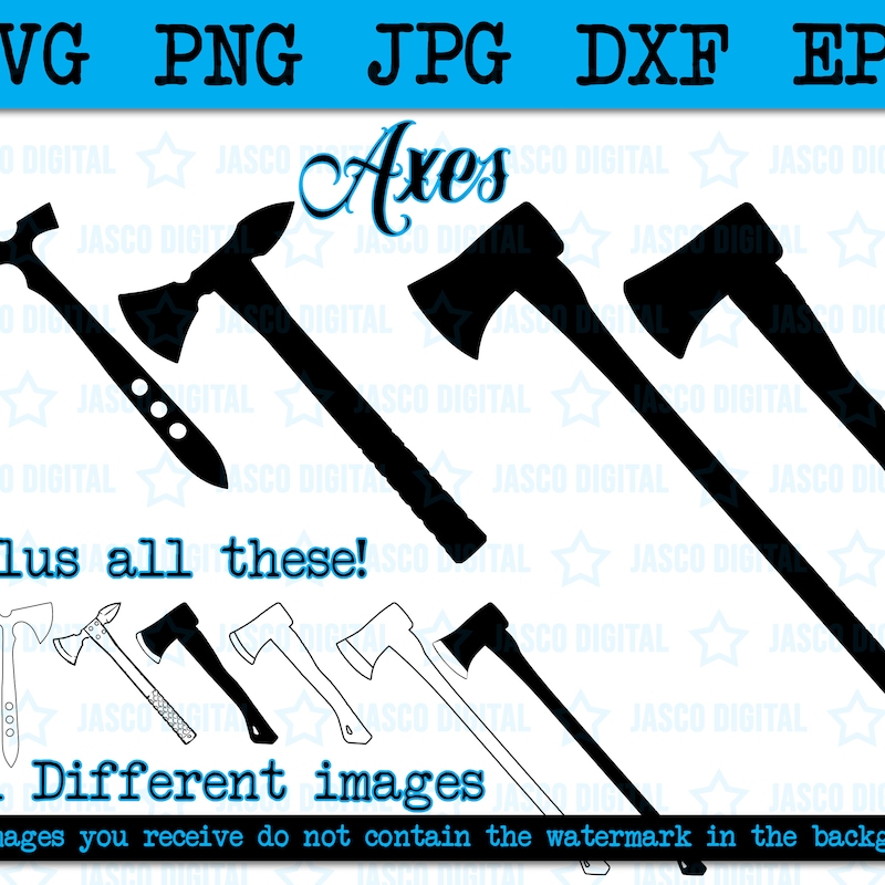 Axe Printable Clipart - Etsy