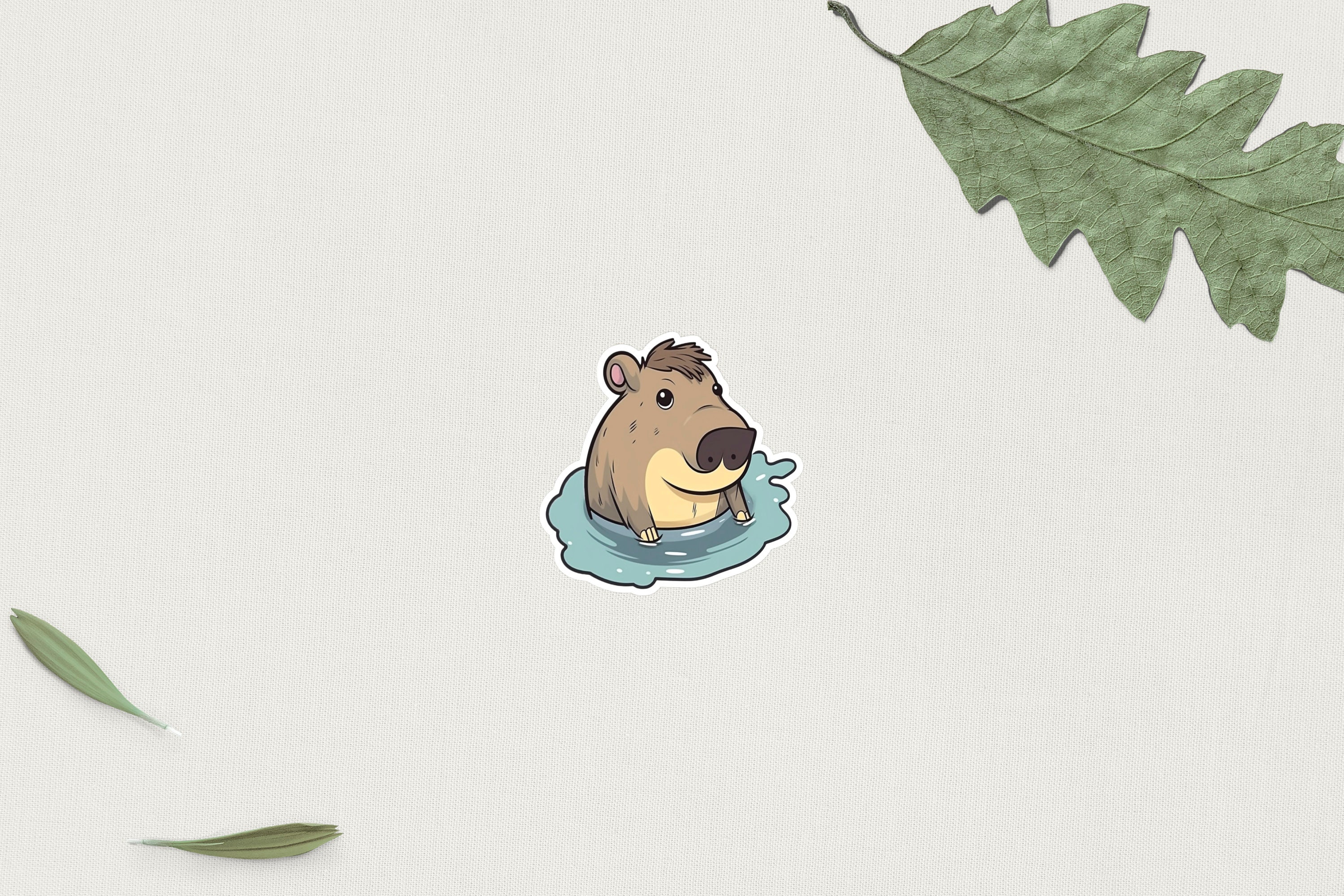 Capybara Sticker Laptop Sticker Water Bottle Decal Capybara Gift ...