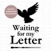 Waiting for My Letter JPEG-PNG-SVG Digital Download Graphic - Etsy