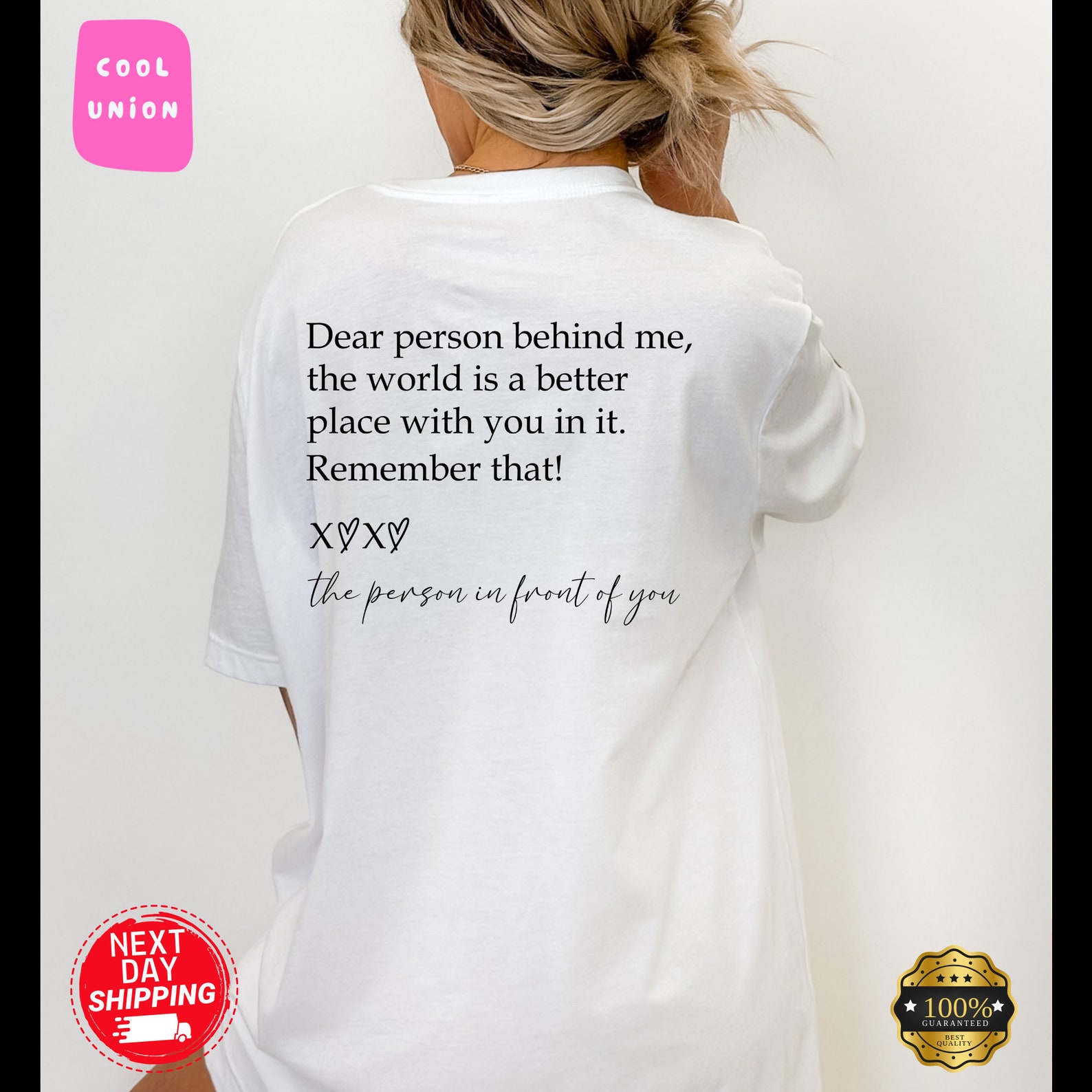 Dear Person Behind Me Shirt, You Matter Shirt, You Are Enough Shirt ...