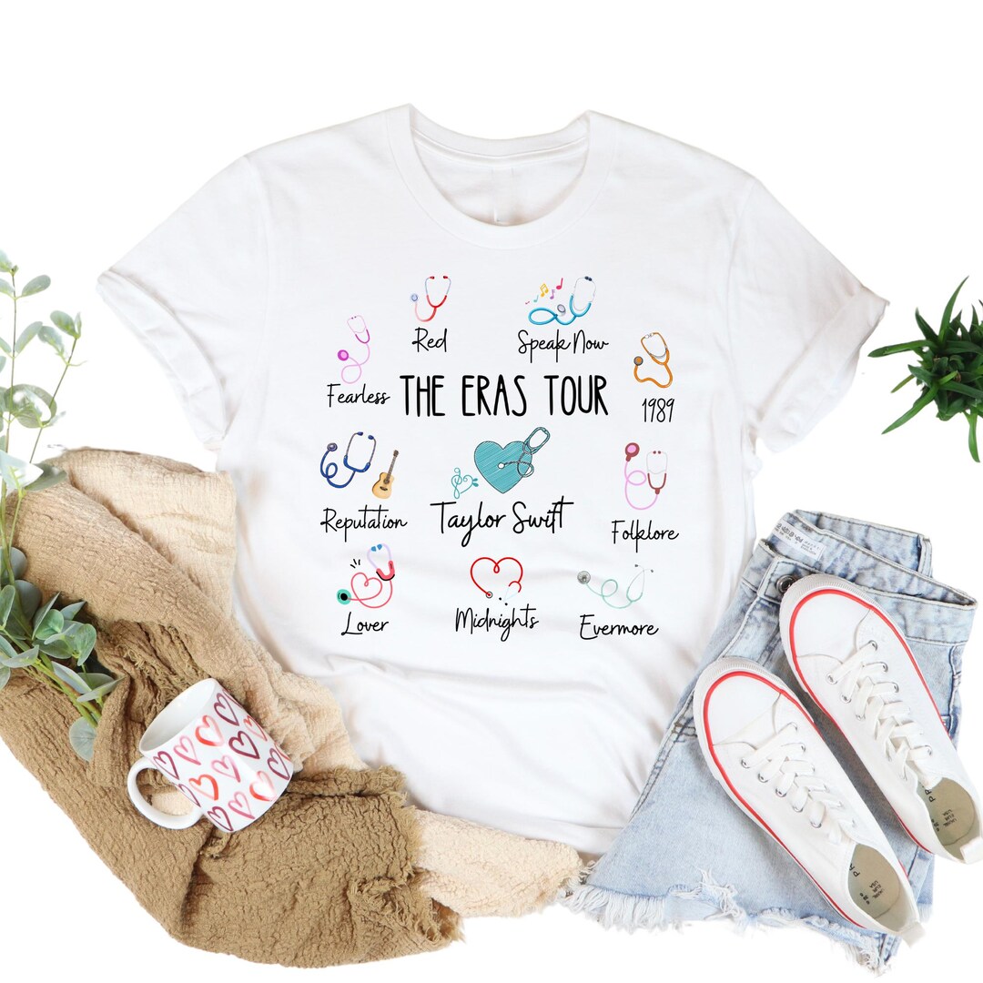 Eras Medical Edition Shirt Sweatshirt, Stethoscope Registered Nurse Pa ...