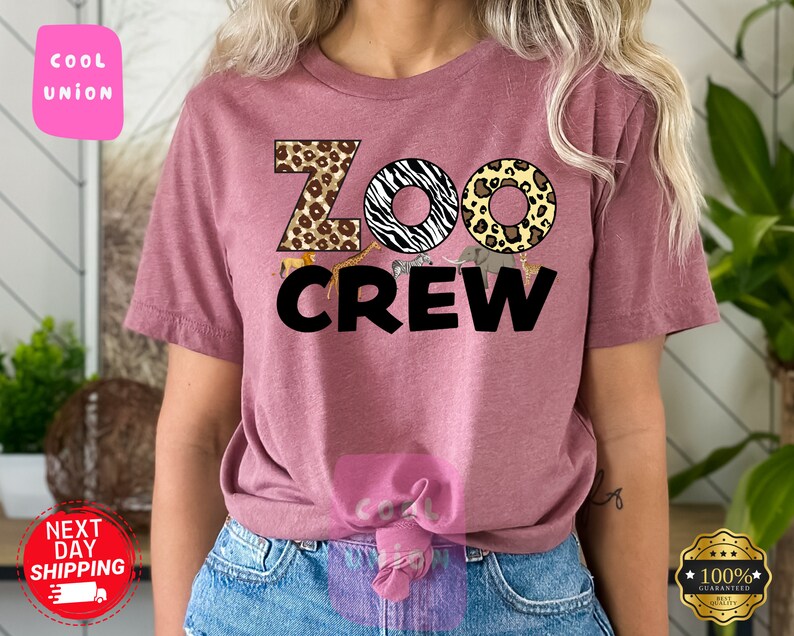 Zoo Crew Shirt Animal Keeper Shirt Zoo Family Matching - Etsy