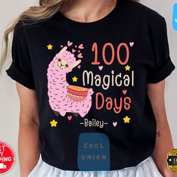 100th Days of School With Llama Svg - Etsy