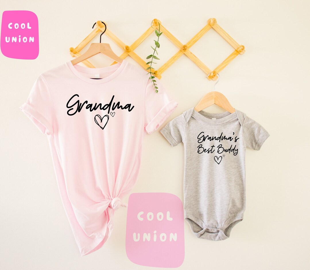 Grandma and Grandchild Matching Set, Grandma Grandma's Buddy Matching ...