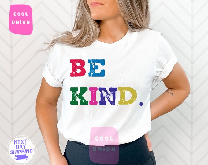 Be Kind Shirt, Kindness Shirt, Christian Shirt, Retro Be Kind Shirt ...