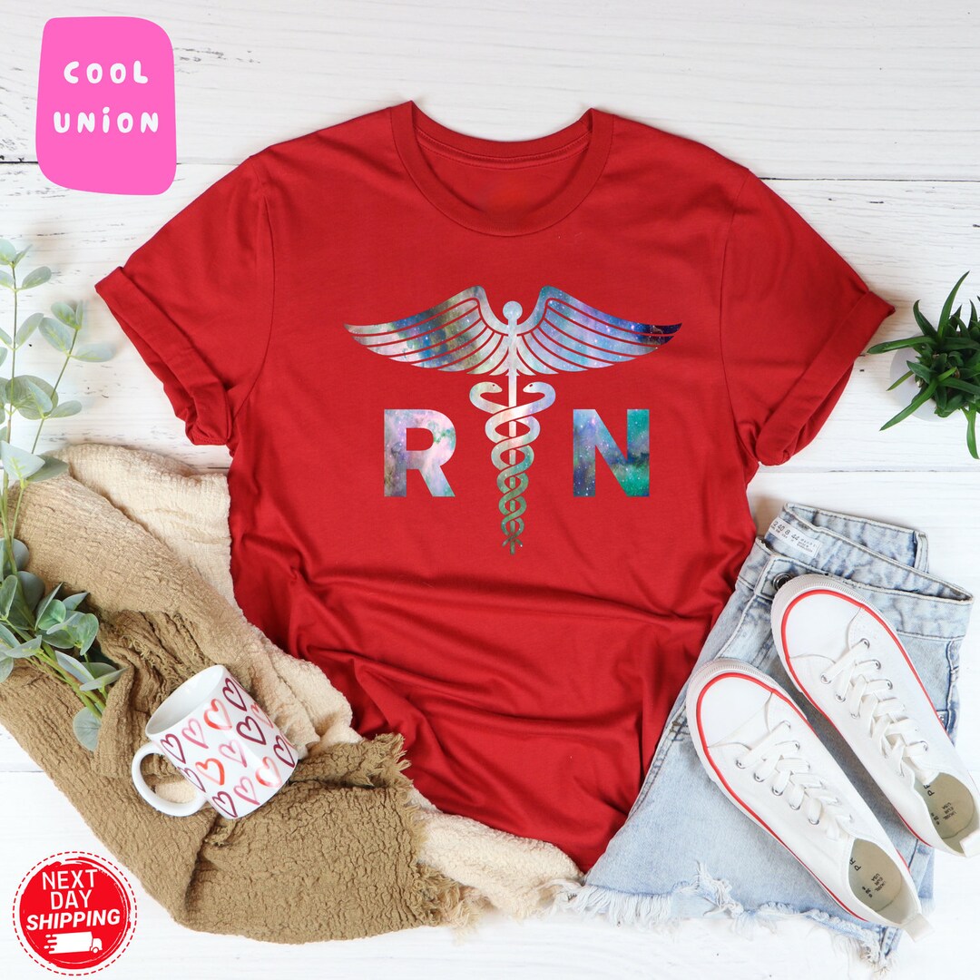 Registered Nurse Shirts, RN Superhero Shirt, Nursing School Tee - Etsy
