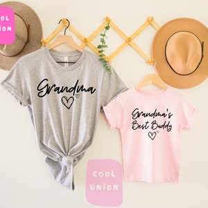Grandma and Grandchild Matching Set, Grandma Grandma's Buddy Matching ...
