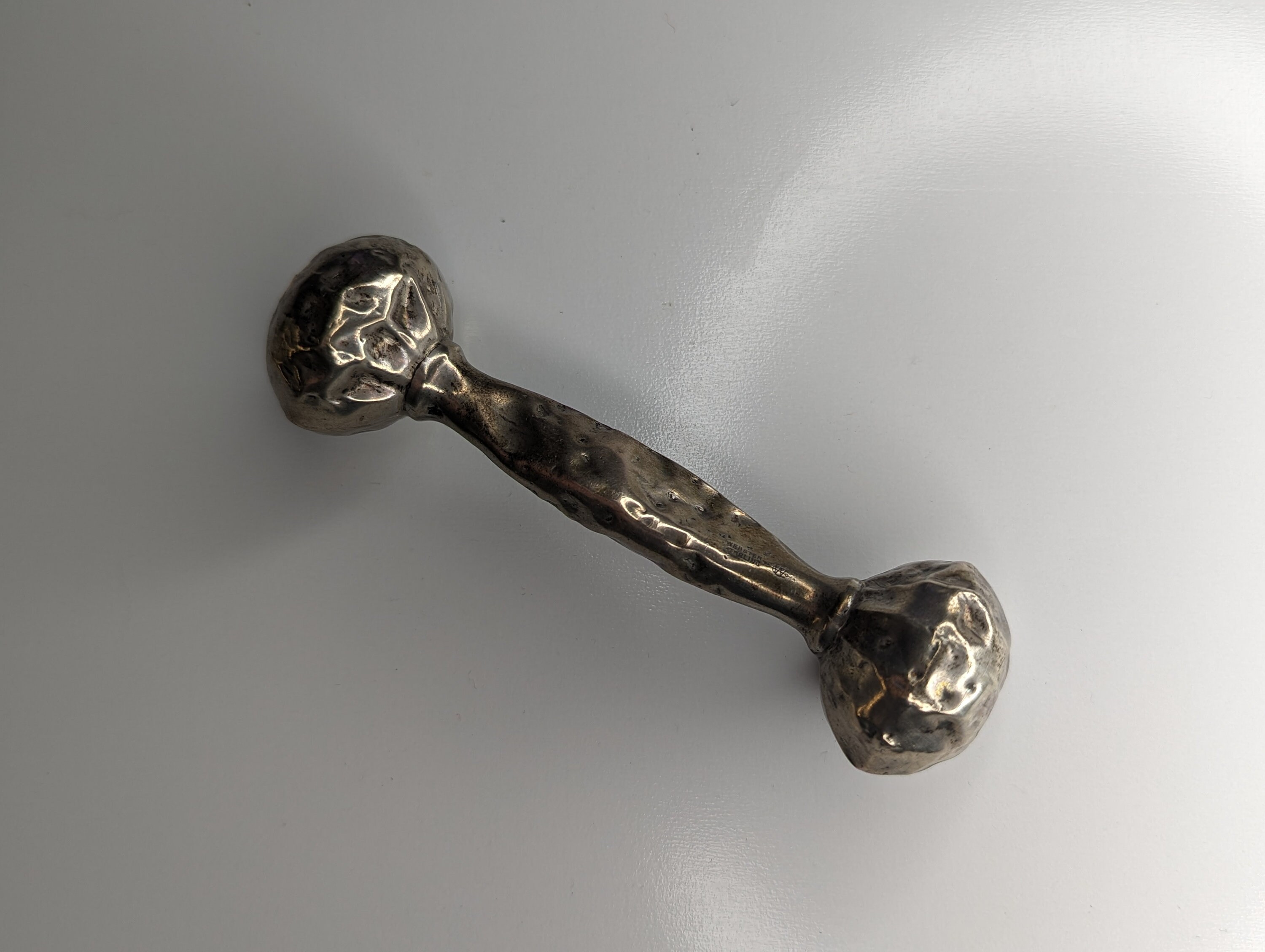 Antique Webster Sterling Silver Baby Rattle - Etsy