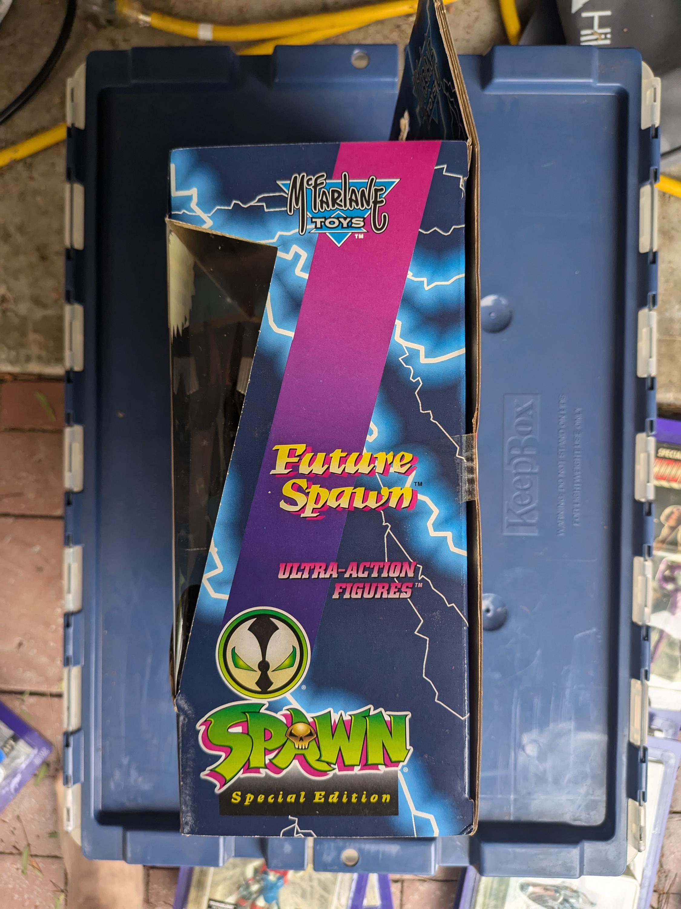 Spawn Future Spawn Ultra Figure 1995 Mcfarlane Toys 7" Special Edition ...