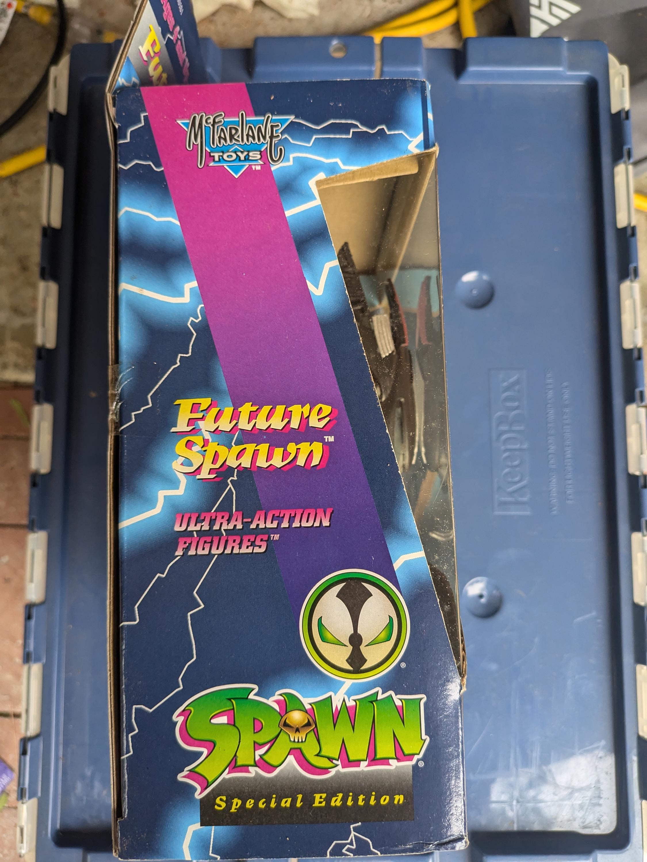 Spawn Future Spawn Ultra Figure 1995 Mcfarlane Toys 7" Special Edition ...