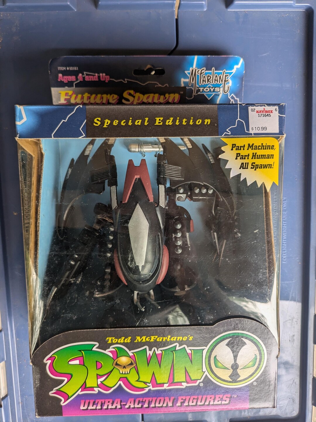 Spawn Future Spawn Ultra Figure 1995 Mcfarlane Toys 7" Special Edition ...