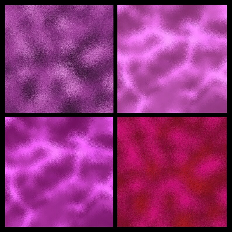 Metallic Pink Digital Paper Set, Metallic Textures in Shades of Pink ...