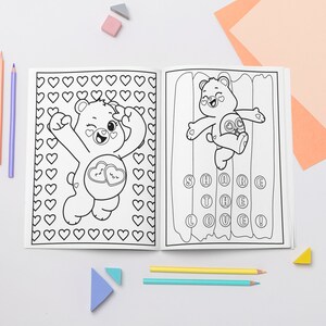 Care Bears Coloring Book, 60 Adorable Care Bears to Print & Color ...