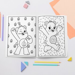 Care Bears Coloring Book, 60 Adorable Care Bears to Print & Color ...