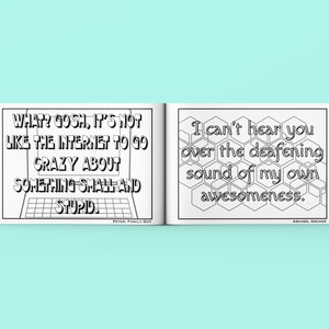 Quotable Coloring: TV, 60 Iconic TV Show Quotes to Print & Color ...