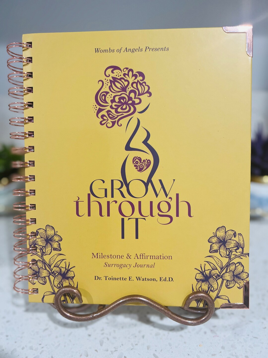 Milestone & Affirmation Surrogacy Journal - Etsy