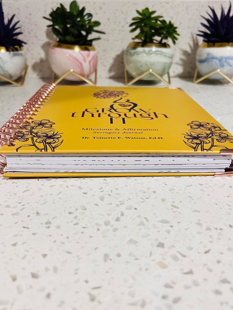 Milestone & Affirmation Surrogacy Journal - Etsy