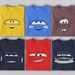 Disney Cars Face Outline Family Matching Shirt Cars Group - Etsy