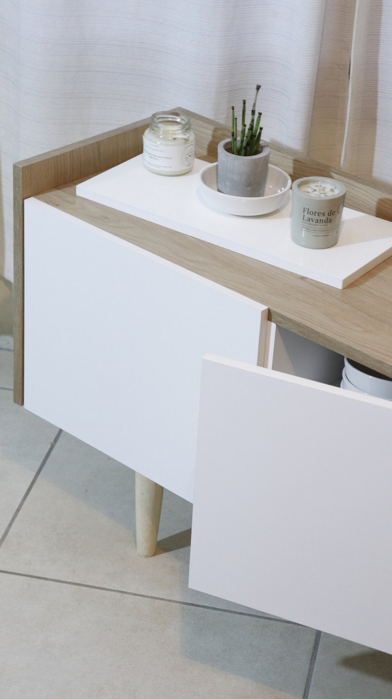 Tv Stand / Bench Mid Century Modern - Etsy